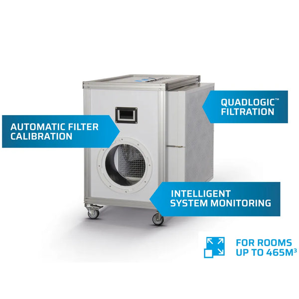 MAXVAC Dustblocker DB1400 Air Scrubber Cleaner with 1400m3/hr Air Flow