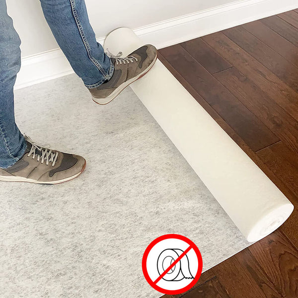 Premium Self-Adhesive Fleece Floor Protection, Fire-Retardant 1 x 25m ...